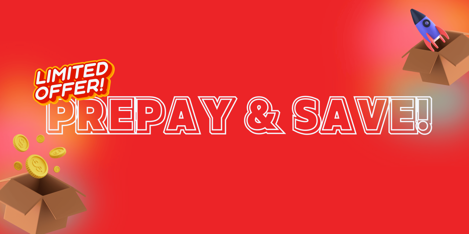 PREPAY AND SAVE PROMO! - BEAM Space